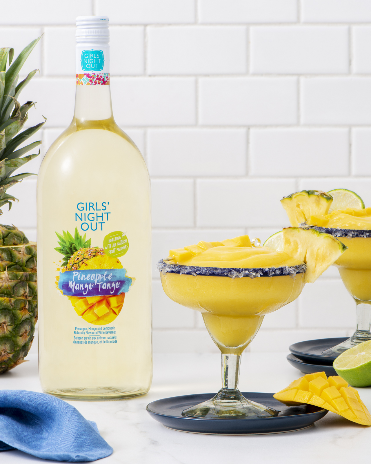 Pineapple Mango Tango Frozen Margarita – Girls' Night Out Wines